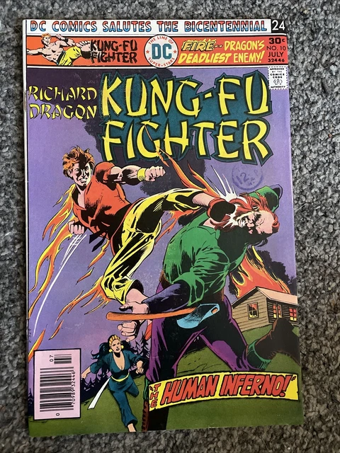 RICHARD DRAGON KUNG-FU Fighter 10 Denny O'neal Story Dc Comics 1976 ...