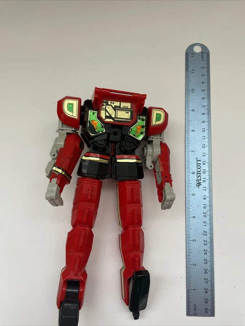 ROBOT VINTAGE POWER Rangers Megazord Red Dragon Thunderzord Bandit ...