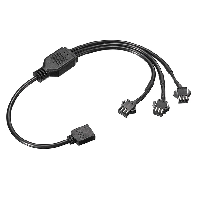 Argb Cable Used Cable, 5V 3 Pin Addressable RGB Splitter Cable With ...