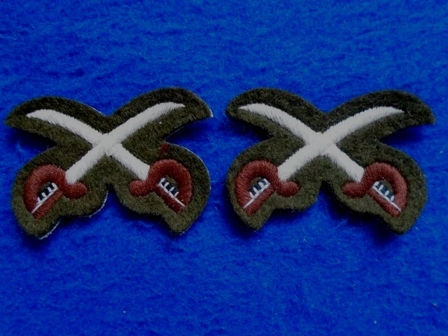 A PAIR NEW British Army Physical Training Instructor Trade Arm Badges £ ...