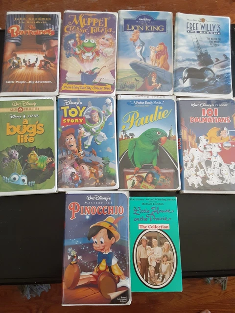 20 KIDS VHS lot. Disney Pixar DreamWorks and WB. Great mix lot. EUR 15 ...