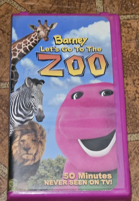 BARNEY - LETS Go to the Zoo (VHS, 2001) EUR 7,22 - PicClick FR