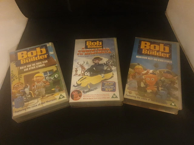 BOB THE BUILDER Vhs Tapes £6.00 - PicClick UK