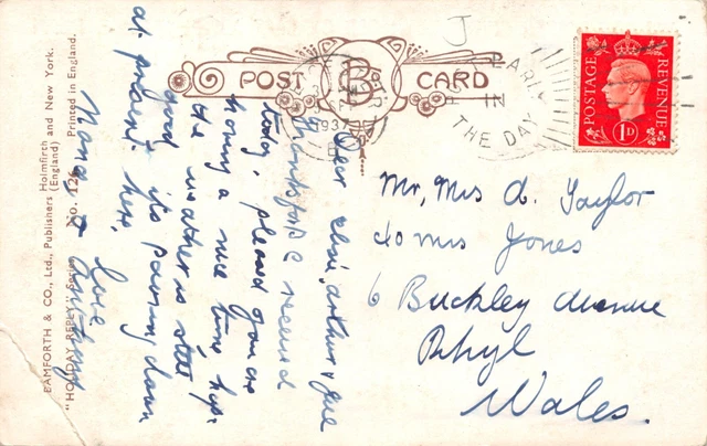 BAMFORTH MIXED COMIC Postcards Doug Tempest Lady Used Unused Gd Gd Plus ...