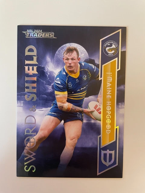 J'MAINE HOPGOOD EELS NRL Traders 2024 Sword & Shield SS22/34 $4.00 ...