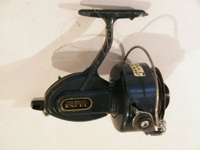 ANCIEN MOULINET DE pêche rivière mer saumon excel MODEL N° 650 EUR 15 ...