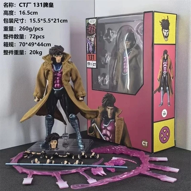 IN STOCK CT Toys MAFEX No.131 X-Men Gambit Comic Ver. Action Figure New ...