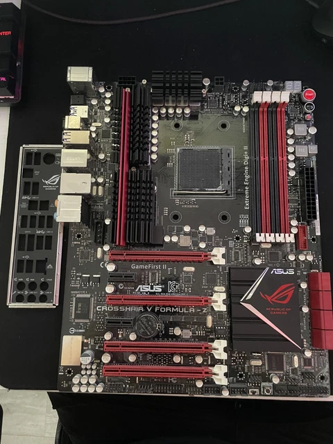AMD ASUS CROSSHAIR V formula Z DDR3 AM3+ Motherboard + I/O Shield £74. ...