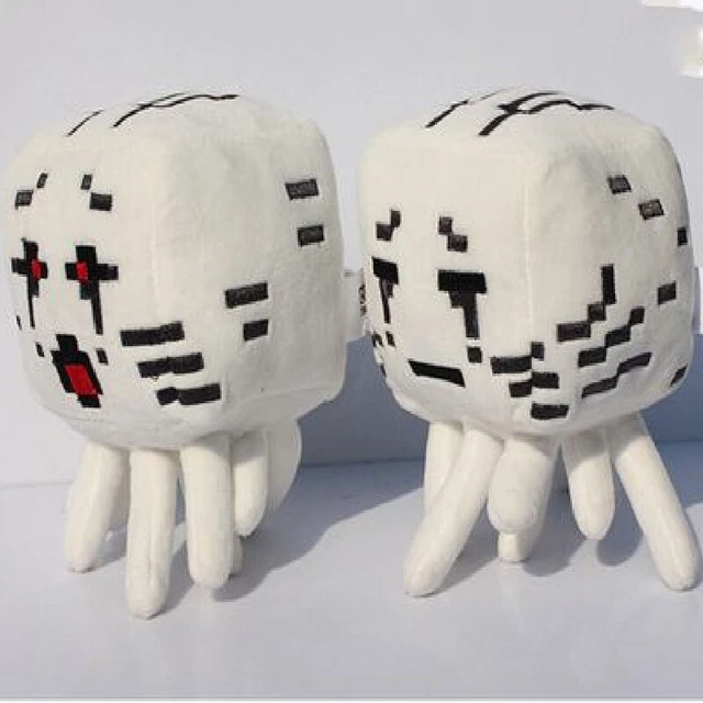 1/2PCS 15CM MINECRAFT Plush Doll Ghast Plushie Stuffed Toys Kids Gifts ...