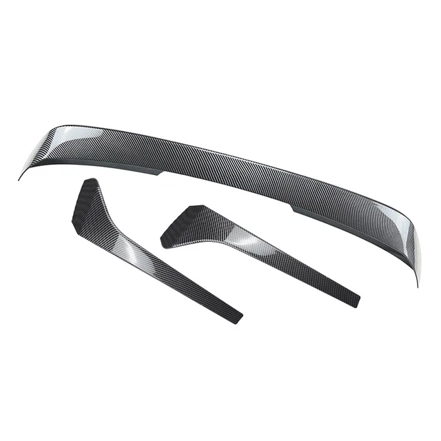 REAR TRUNK SPOILER Lip Wing Window Side Spoiler Fit VW Tiguan MK2 Rline ...