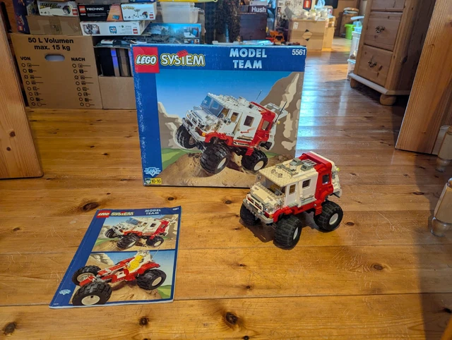 LEGO 5561 BIG Foot 4x4, Model Team mit OVP, BA & Inlay leicht vergilbt ...