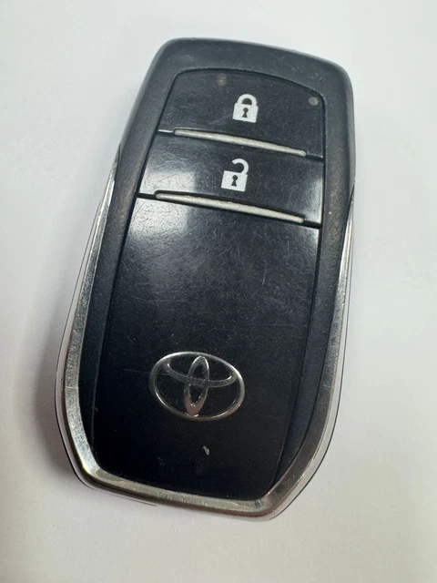 GENUINE TOYOTA HILUX 2 Button Remote Smart Key Fob Tested, Tokai Rika ...