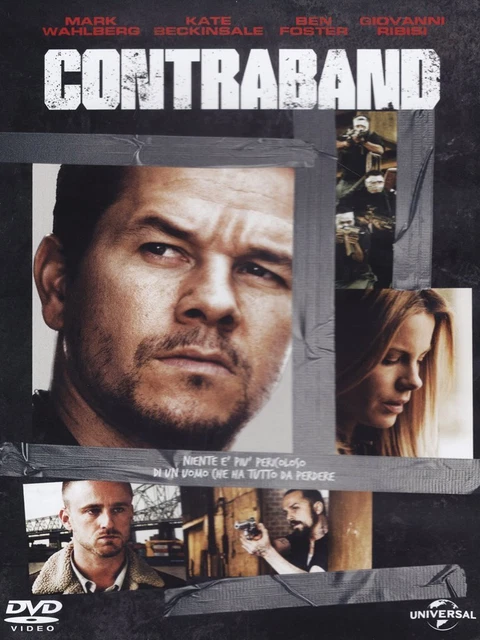 CONTRABAND (DVD) ROBERT Wahlberg Kate Beckinsale Ben Foster Giovanni ...