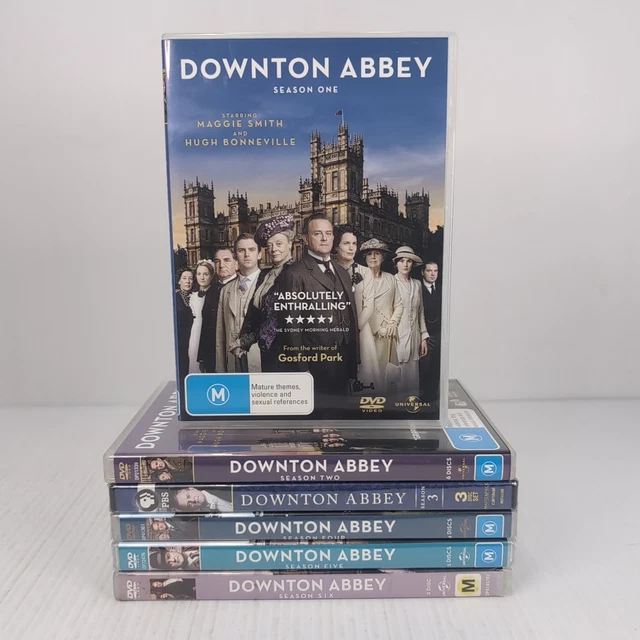 DOWNTON ABBEY COMPLETE Season 1-6 DVD 1 2 3 4 5 6 TV Series Region 1, 2 ...