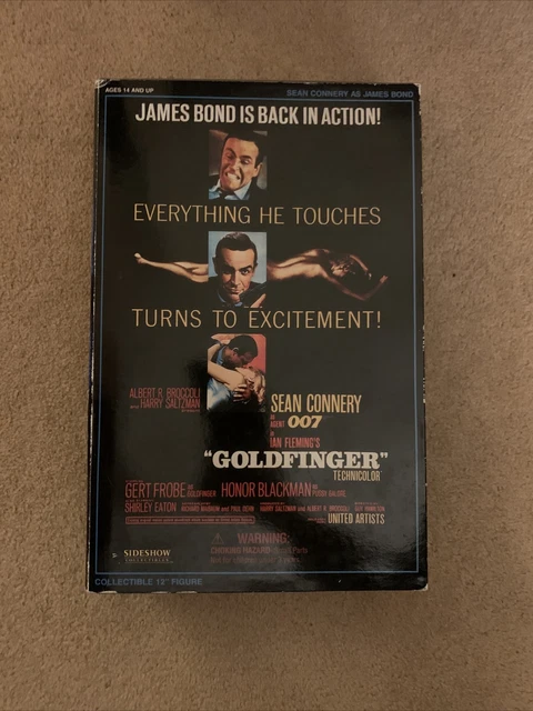 JAMES BOND SEAN Connery Goldfinger Sideshow Collectibles Figure £85.00 - PicClick UK