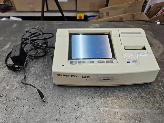 TOKYO SEIMITSU ZEISS Surfcom 130A Surface Roughness Tester Surftest ...