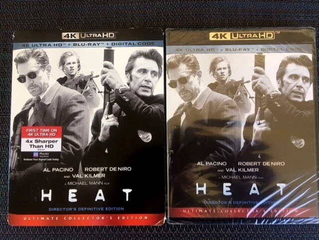 MICHAEL MANN'S HEAT-1995 Director's Cut (4K Ultra-Blu-Ray-Digital) W ...