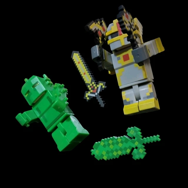 2 X TERRARIA Figures - Cactus Armour And Hallowed Armour - Accessories ...