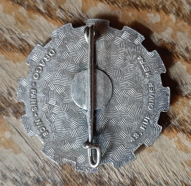 INSIGNE 1° CTQG Indochine Cie Transport Quartier Général Drago OM ...