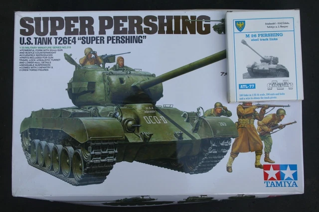 TAMIYA 1/35 SUPER Pershing & Frucht Metallspuren EUR 45,87 - PicClick DE
