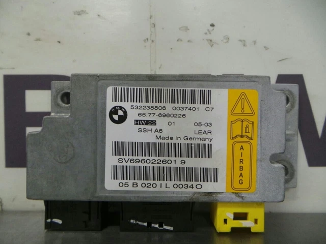 BMW E65 E66 7 SERIES Rear Airbag Control Module ECU 65776960226 £19.95 ...