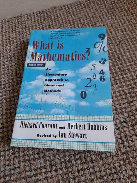 WHAT IS MATHEMATICS?: An Elementary Approach to Ideas and Methods by ...