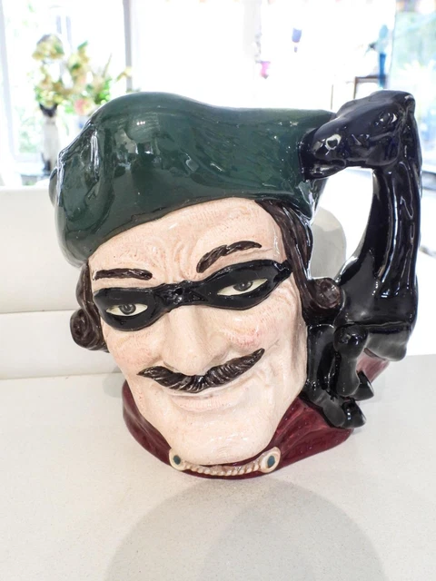 ROYAL DOULTON TOBY/CHARACTER Jug - DICK TURPIN - D6528 - Large H18cm ...