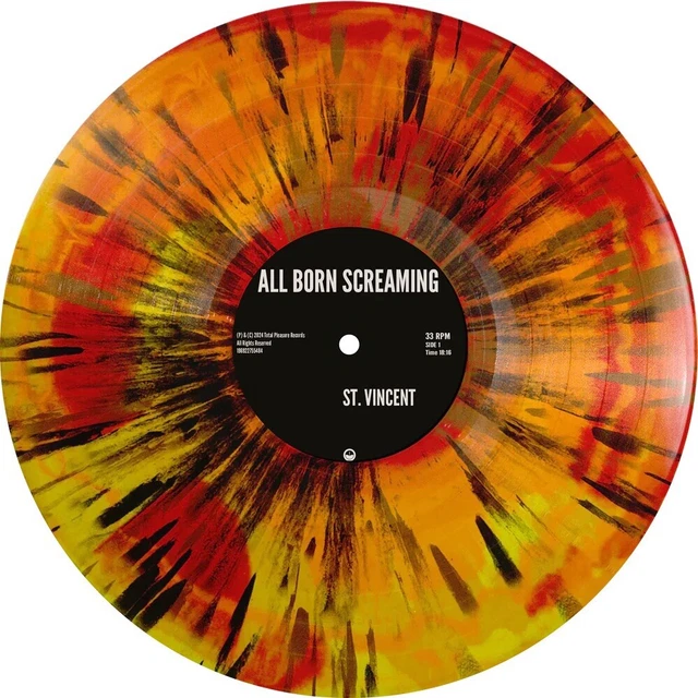 ST VINCENT ALL Born Screaming Splatter Vinyl Blood Records NEU EUR 74 ...