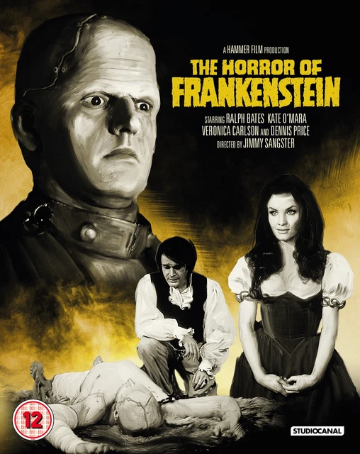 THE HORROR OF Frankenstein (Blu-ray) James Cossins Bernard Archard Jon ...