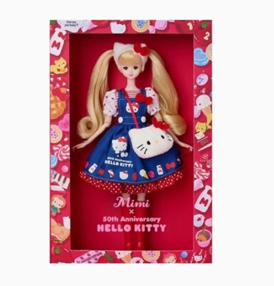 POUPÉE CORÉENNE LIMITÉE Mimi x 50th Anniversary HELLO KITTY Sanrio ...