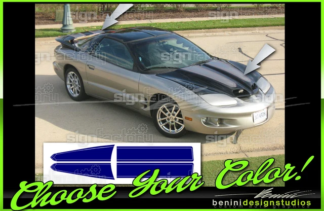 30TH ANNIVERSARY DECAL Racing Stripes Kit Fits 1998-2002 Firebird Trans ...