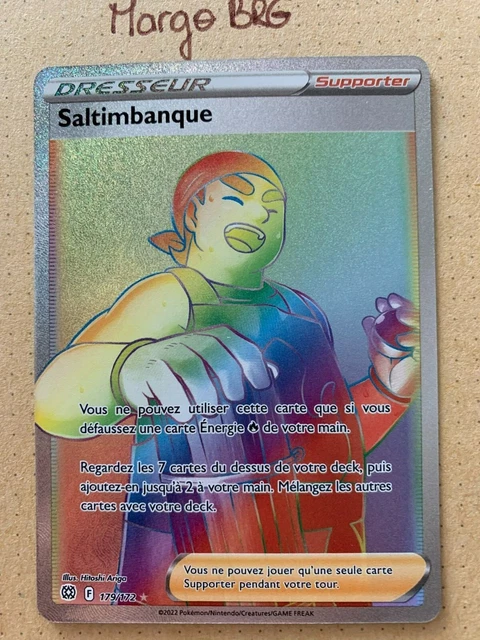 CARTE POKÉMON SALTIMBANQUE Rainbow 179/172 Eb09 Stars Etincelantes NEUF ...