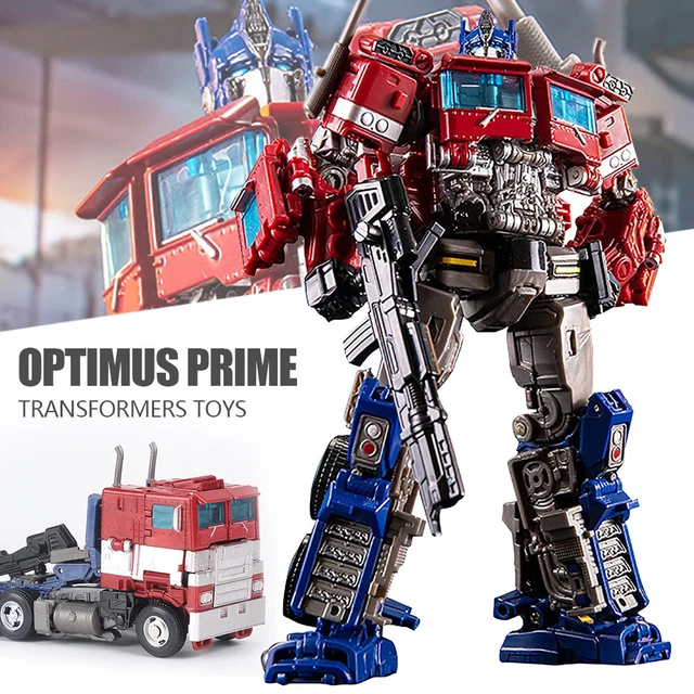 TRANSFORMERS TOYS OPTIMUS Prime Toy Deformed Car Robot Action Figure ...