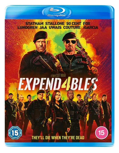 EXPEND4BLES (EXPENDABLES 4) (Blu-ray) Randy Couture Tony Jaa Sylvester ...