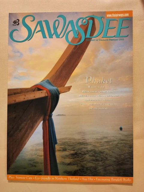 THAI AIRWAYS - Sawasdee - Inflight Magazine - February 2002 EUR 25,37 ...