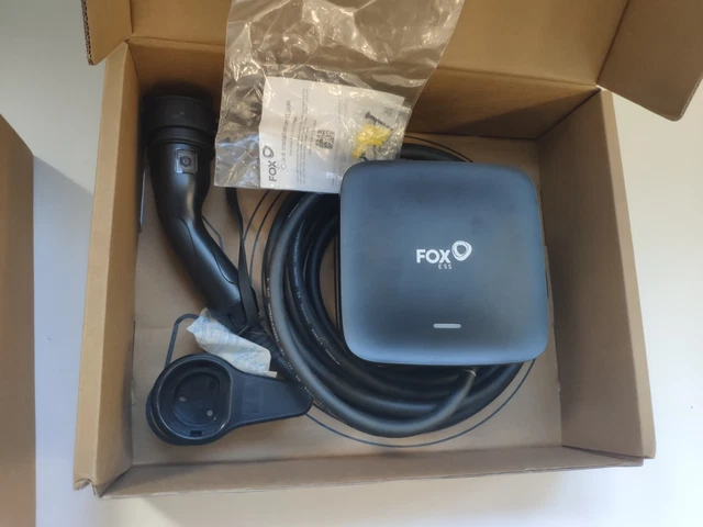 FOX ESS EV-CHARGER Wallbox 11kW New L-Series (inkl. Ladekabel) EUR 212 ...