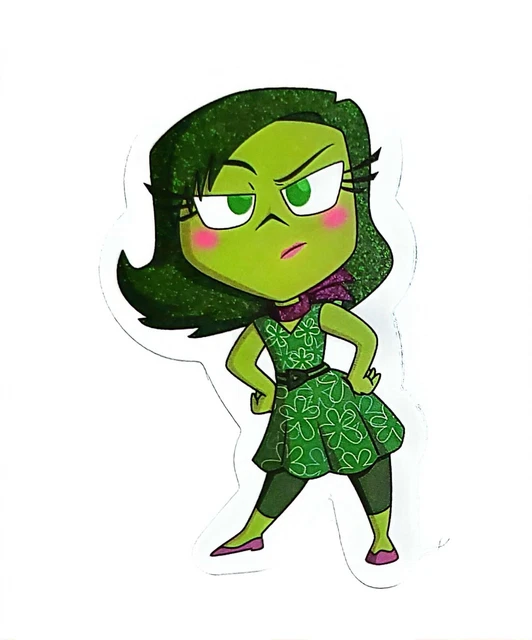 DISNEY PIXAR INSIDE OUT Joy Sadness Fear Disgust Anger Water Resistant ...