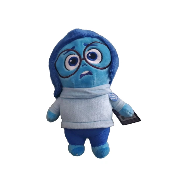 DISNEY INSIDE OUT 2 Movie SADNESS 8" Talking Plush Blue Emotion NEW ...