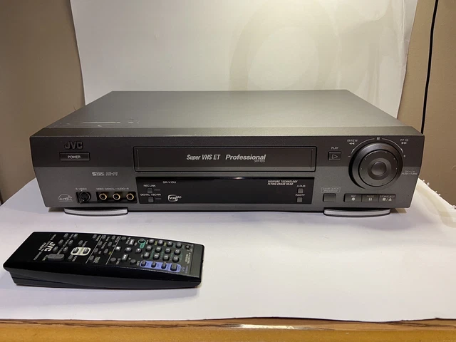 JVC SR-V10U SUPER Vhs S-Vhs Et Professional Vcr Works 4 Video Transfer To Dvd $299.99 - PicClick CA