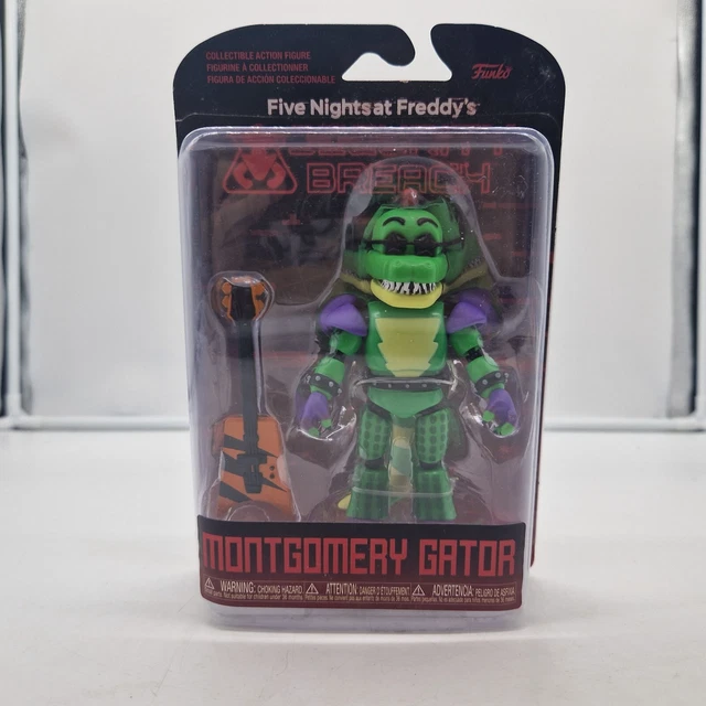FIVE NIGHTS AT Freddys FNAF Montgomery Gator Security Breach Funko ...