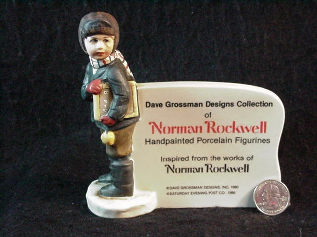 NORMAN ROCKWELL DAVE Grossman Display Name Plate Rare!! £72.61 ...