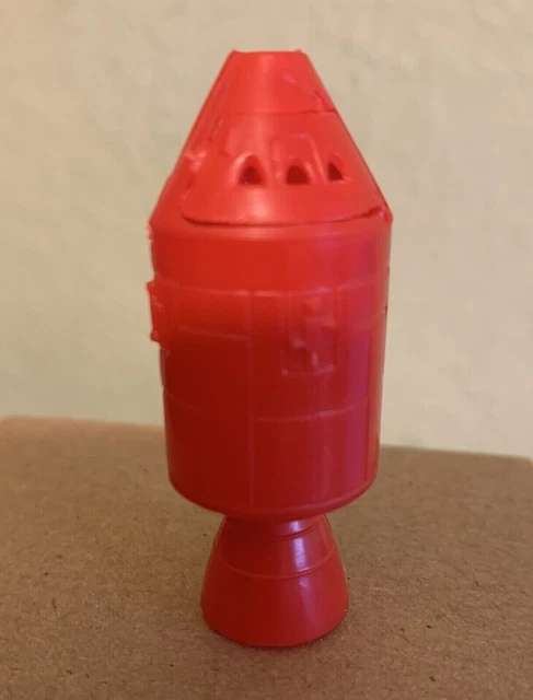 R&L CEREAL TOY 1970 SPACE AGE Apollo Capsule (Red) Complete $39.95 ...