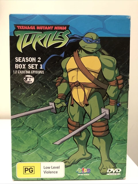TEENAGE MUTANT NINJA Turtles Season 2 Box Set 1 DVD TMNT complete $79. ...