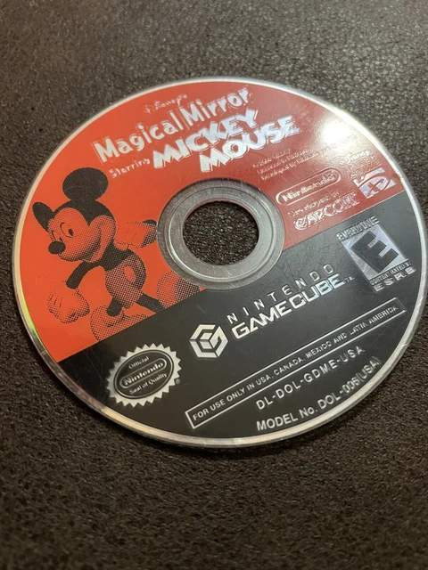 DISNEY’S MAGICAL MIRROR Starring Mickey Mouse Nintendo Gamecube Disc ...