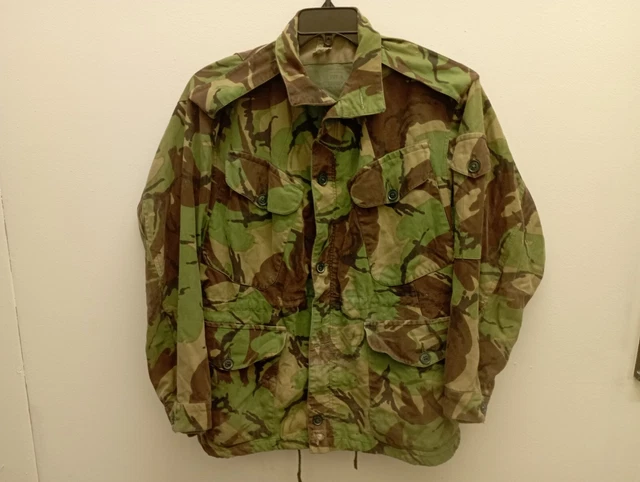 ORIGINAL BRITISH ARMY 1968 68 Pattern DPM Combat Jacket Smock - Size 1 ...