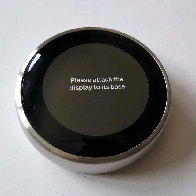 TERMOSTATO GOOGLE NEST Apprendimento 3A Generazione - Acciaio Inox EUR ...