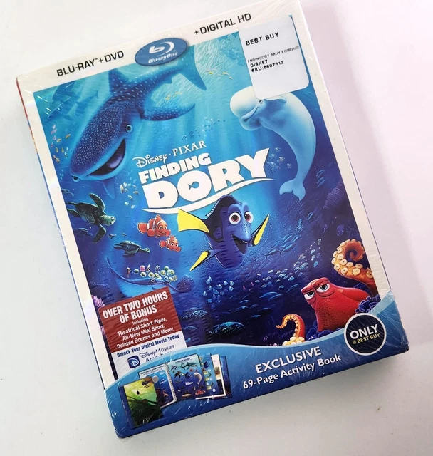 FINDING DORY (BLU-RAY/DVD + Digital Copy) Best Buy Activity Book, USA ...