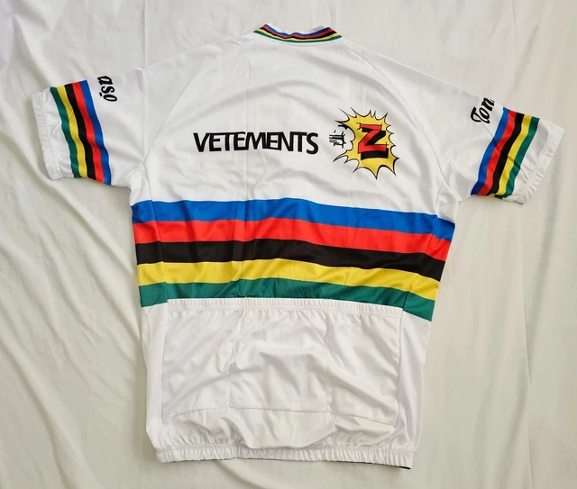 GREG LEMOND SIGNED 1990 World Champion cycling jersey Z-Tomasso Tour de ...
