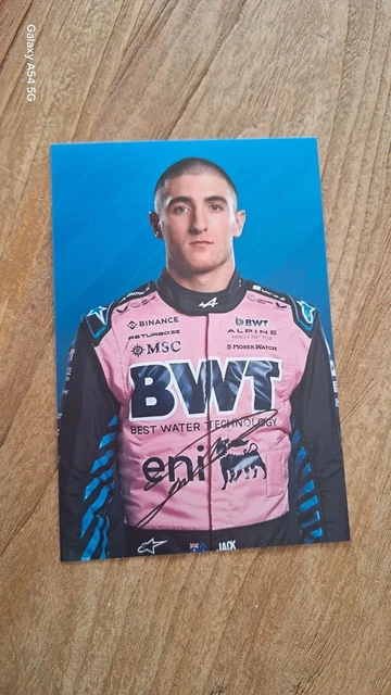 JACK DOOHAN # ALPINE RACING F1 2025 PORTRAIT - 6x4 SIGNED PHOTOGRAPH ...