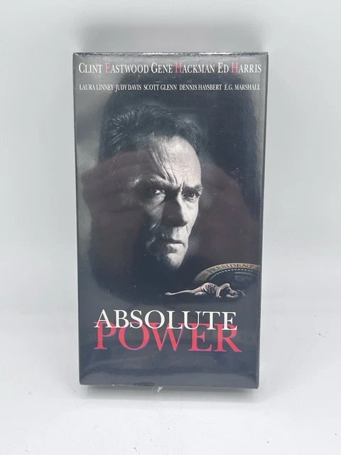 ABSOLUTE POWER (VHS, 1997) Clint Eastwood Gene Hackman NEW SEALED $12.49 - PicClick CA